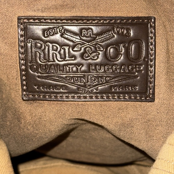 Ralph Lauren Double RL | Bags | Rrl Ralph Lauren Double Rl Bag | Poshmark